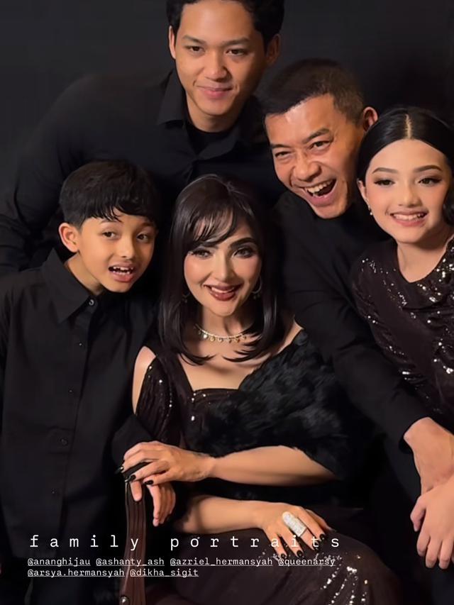 Intip Pemotretan Terbaru Keluarga Anang Hermansyah, Gaya Rambut Ashanty ...