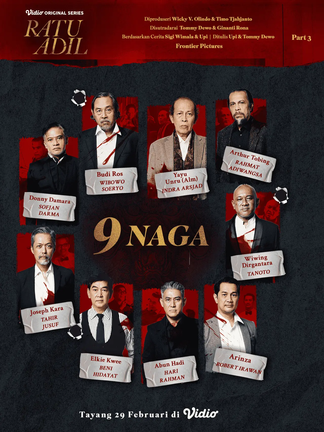 Vidio Rilis Poster Pertama Ratu Adil, yang Dibintangi oleh Dian ...