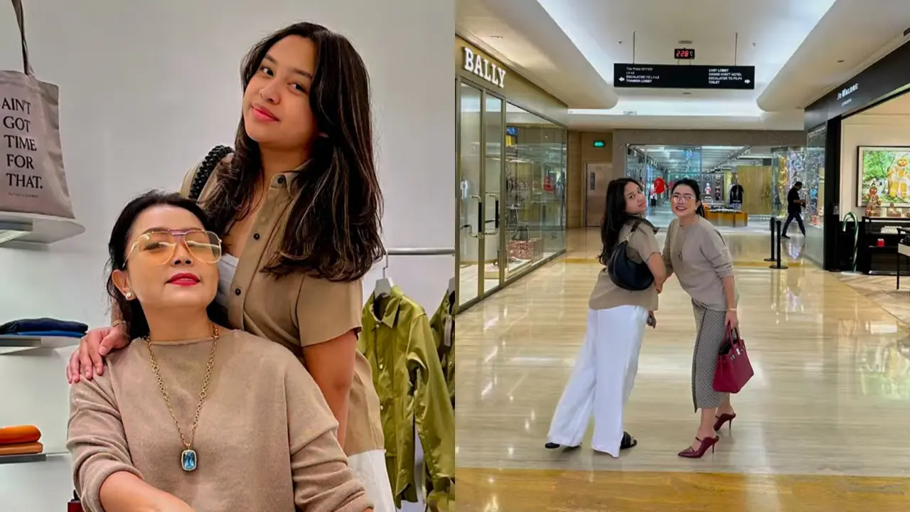 7 Momen Mayangsari dan Khirani Nongkrong Bareng, Tampil Anggun - Hot Liputan6.com