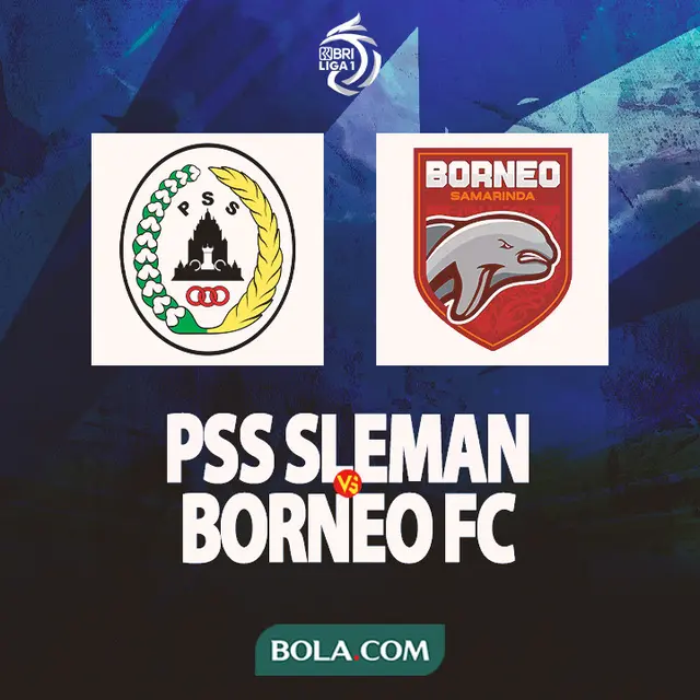 Prediksi Pertandingan BRI Liga 1, PSS Vs Borneo FC: Misi Bangkit Elang Jawa - Indonesia Bola.com