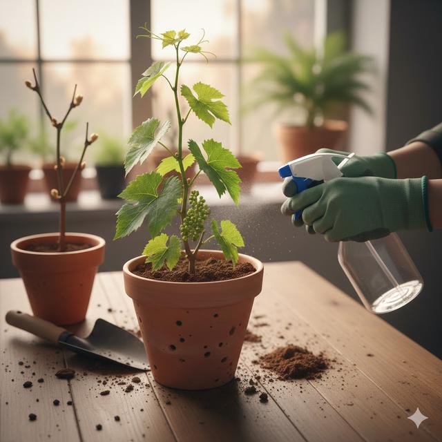 7 Tips Menanam Anggur Organik di Pot Rumah agar Cepat Berbuah dengan ...