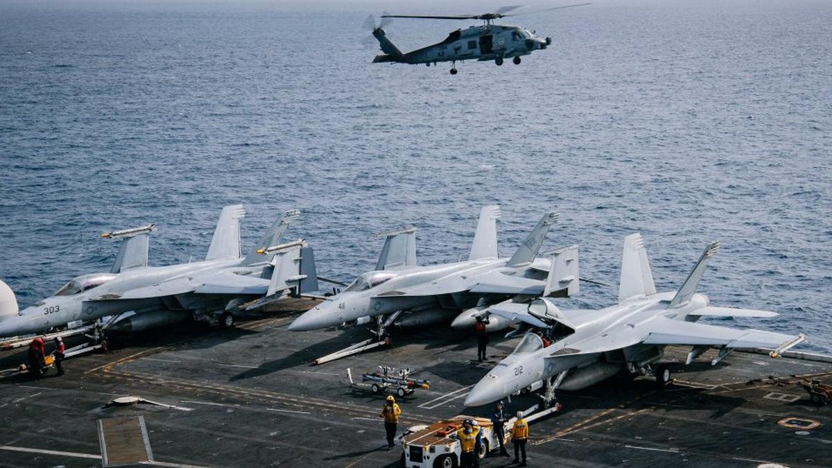 US Navy Aircraft Crash in South China Sea: Helicopter and Fighter Jet ...