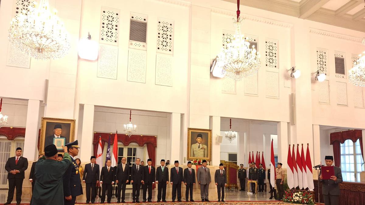 Dilantik Jokowi, Tonny Harjono Resmi Jabat KSAU
