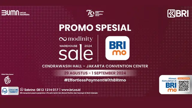 Rasakan Pengalaman #EffortlessPaymentWithBRImo di Acara Modinity ...