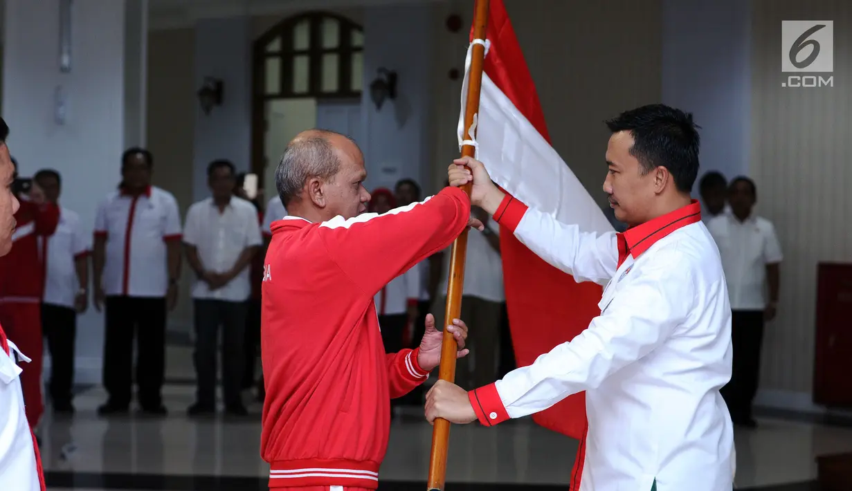 Menpora Lepas Kontingen Asean Schools Games 2017 - Foto Liputan6.com