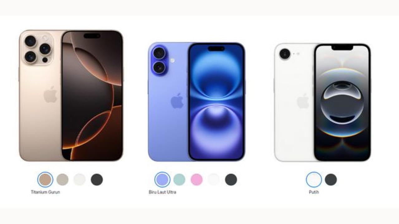 Rincian Model iPhone yang Sekarang Dijual Resmi di Indonesia, Lengkap ...