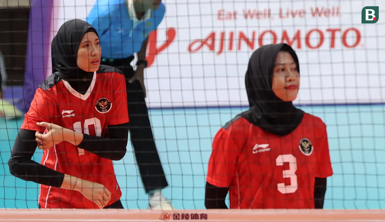 Foto: Langkah Pertama Timnas Bola Voli Putri Indonesia di SEA Games 2023 Terjegal Thailand ...