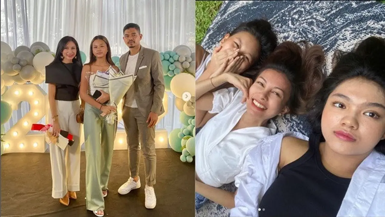 6 Potret Tribuana Tungga Dewi Istri Bambang Pamungkas Bareng Anak, Bak ...