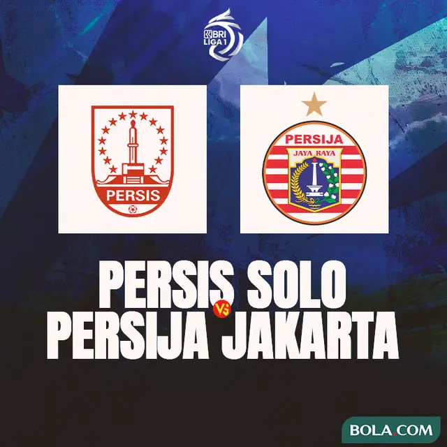 Prediksi BRI Liga 1, Persis Vs Persija: Ambisi Sambernyawa Runtuhkan Pertahanan Kukuh Macan ...
