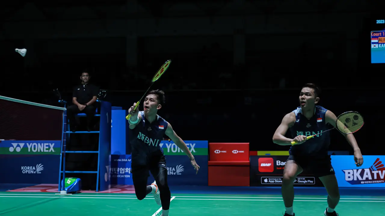 Link Live Streaming Final Korea Open 2023, Fajar/Rian vs Rankireddy/Shetty - Bisnis Liputan6.com