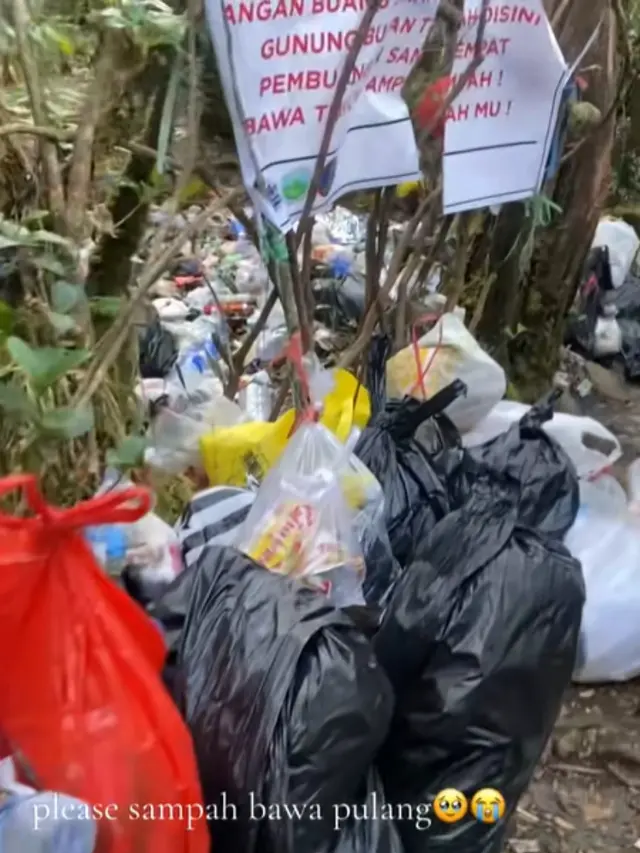 Gara-gara Sampah Menumpuk, Seluruh Jalur Pendakian Gunung Gede ...