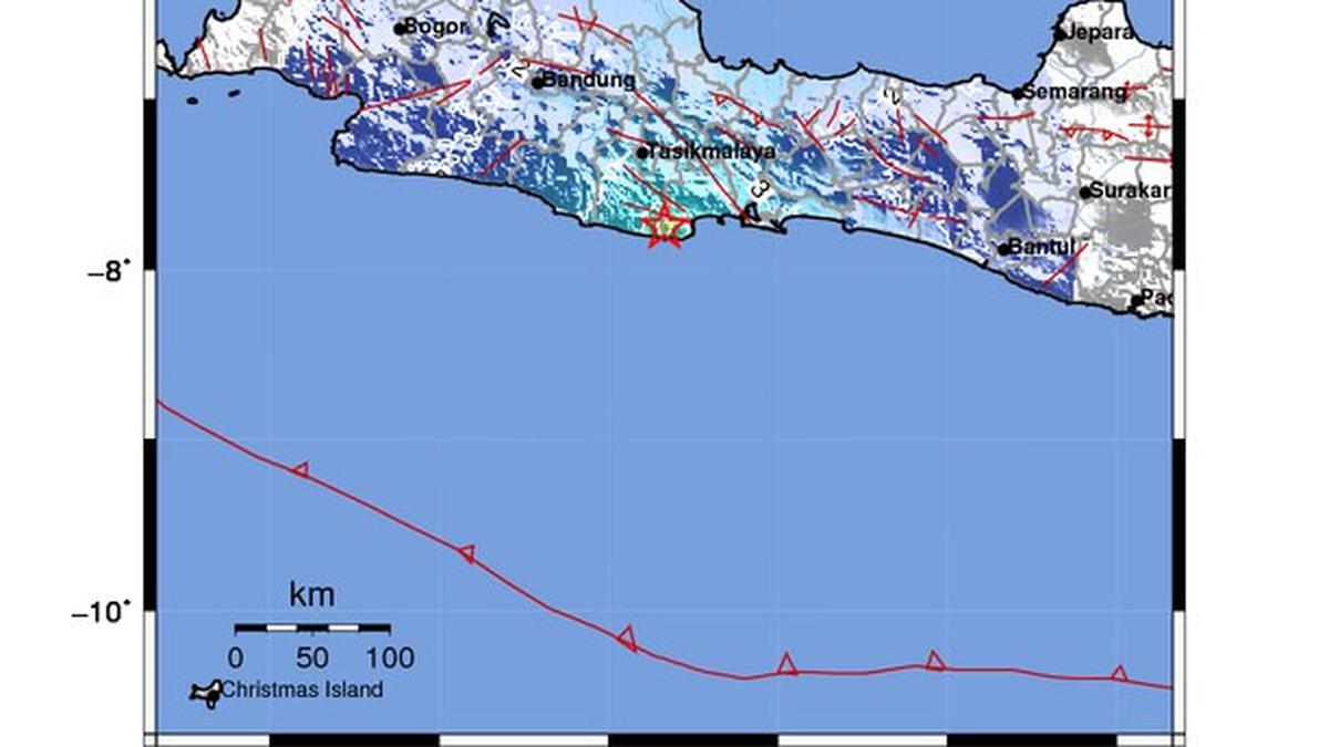 Gempa Magnitudo 5,2 Guncang Pangandaran - News Liputan6.com
