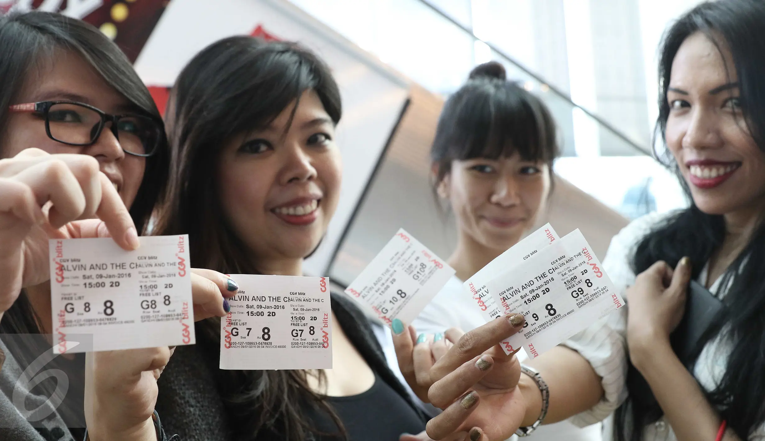 Nobar Alvin and The Chipmunk Bareng Cinemaholic dan Lipton - Foto Liputan6.com