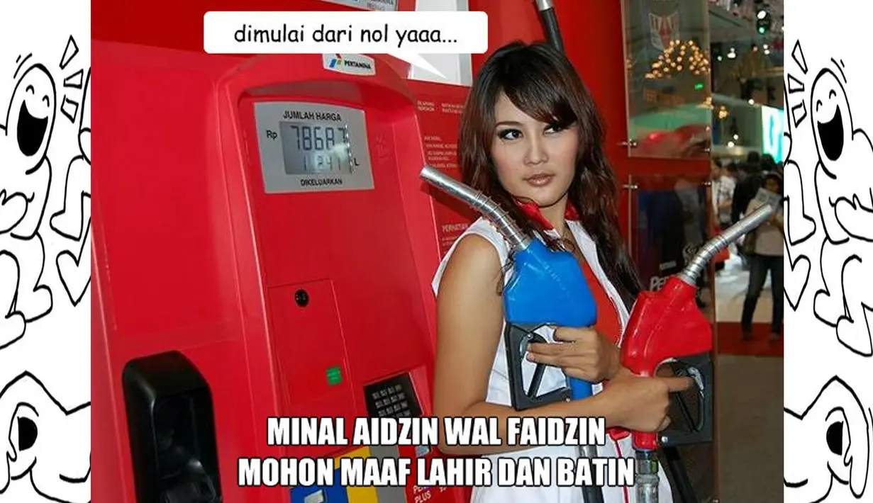 Meme Gokil Seputar Lebaran - Foto Liputan6.com