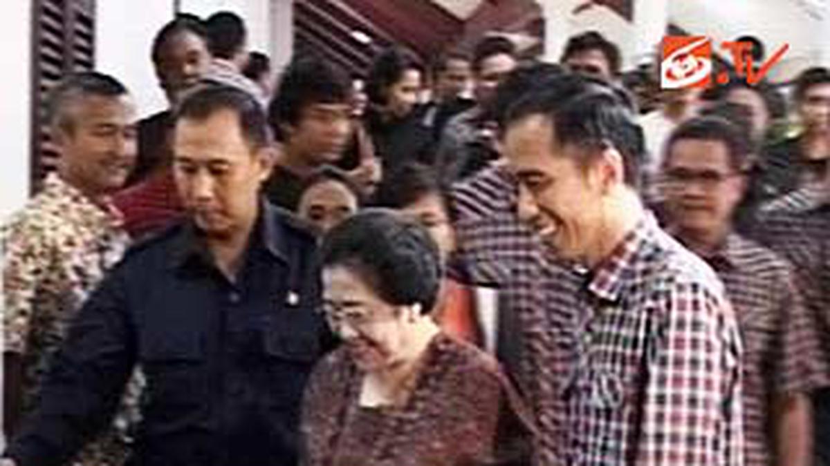 Megawati dan Jokowi Menuju TPS 31 - News Liputan6.com