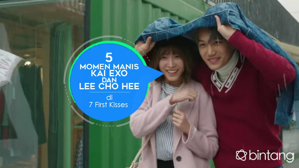 5 Momen Manis Kai EXO dan Lee Cho Hee di 7 First Kisses - Entertainment Fimela.com