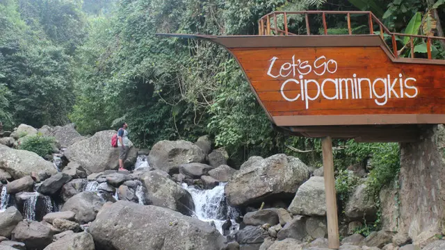 Curug Cipamingkis Bogor, Wisata Alam dan Mitos Enteng Jodoh - News ...