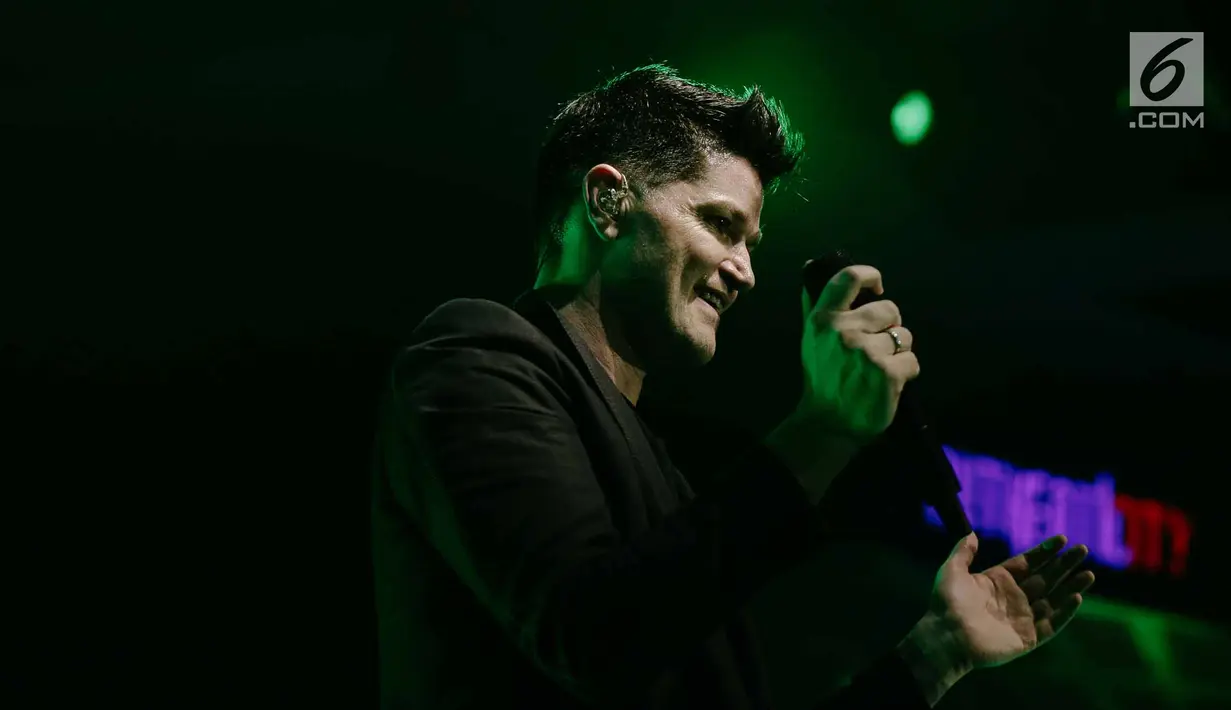 FOTO: Aksi Panggung The Script Hipnotis Ribuan Fans di Jakarta - Foto ...