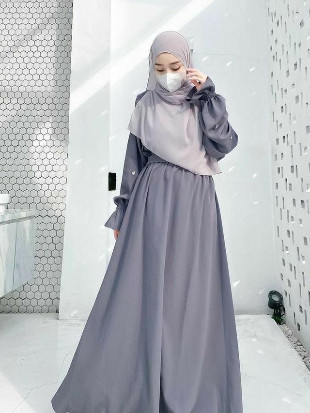6 Model Gamis Kondangan Terbaru 2025, Look Elegan dan Flawless