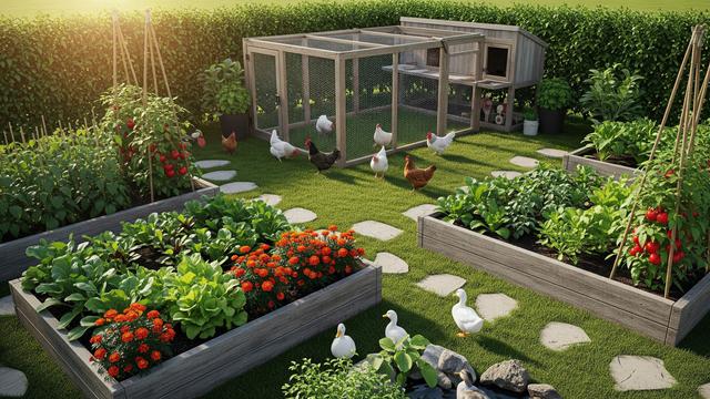 Tips Kelola Peternakan Mini Campur Kebun Sayur, Wujudkan Kemandirian ...