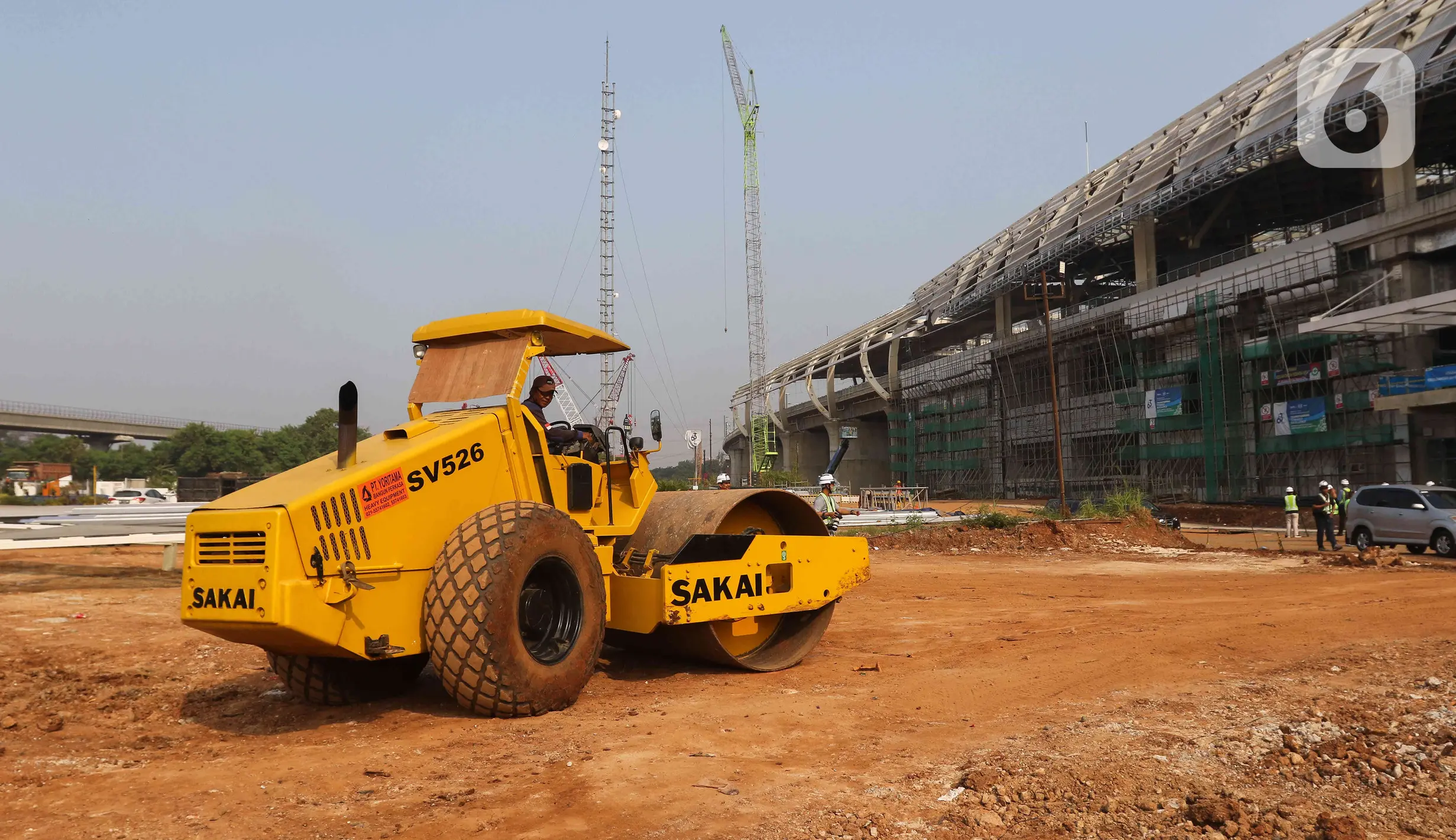 Memantau Perkembangan Proyek Stasiun Halim Kereta Cepat Jakarta-Bandung ...
