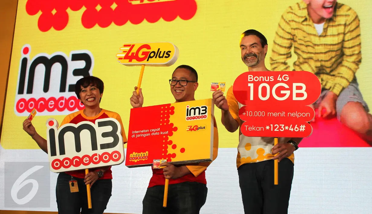 Indosat Luncurkan Internet 4G LTE Secara Nasional - Foto Liputan6.com