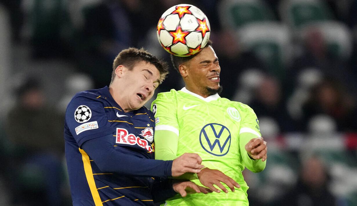 FOTO: Wolfsburg Patahkan Perlawanan Salzburg 2-1 - Foto Liputan6.com