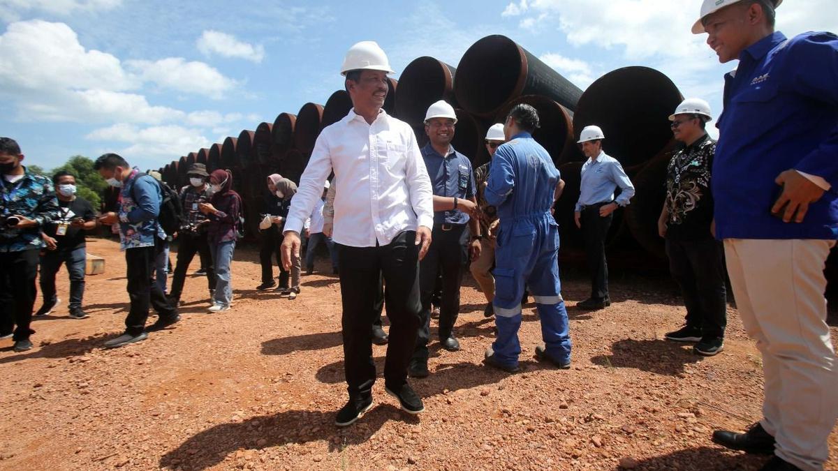 Kepala BP Batam Lepas Pipa Buatan Batam, Dukung Proyek Strategis ...