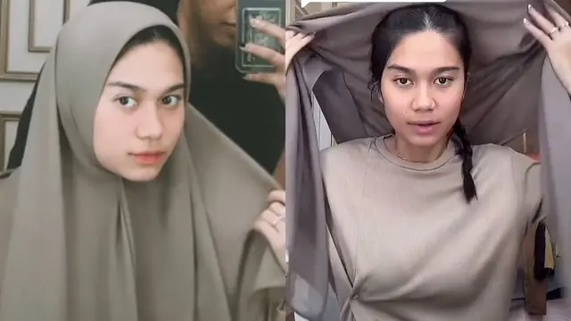 7 Potret Menawan Azizah Salsha Istri Arhan Pakai Hijab, Bikin Pangling - Hot Liputan6.com