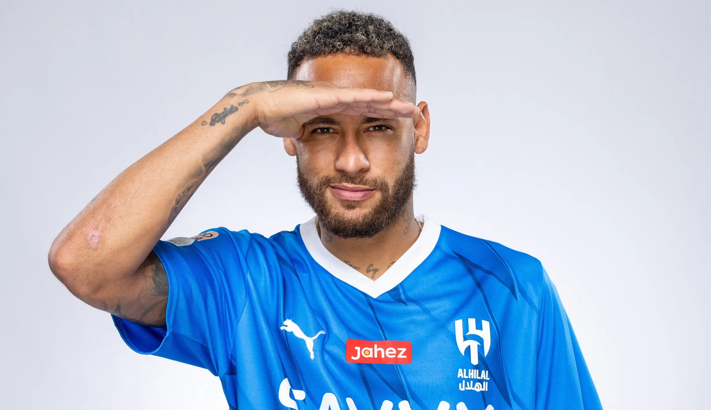 Neymar Resmi Berseragam Al Hilal - Foto Liputan6.com