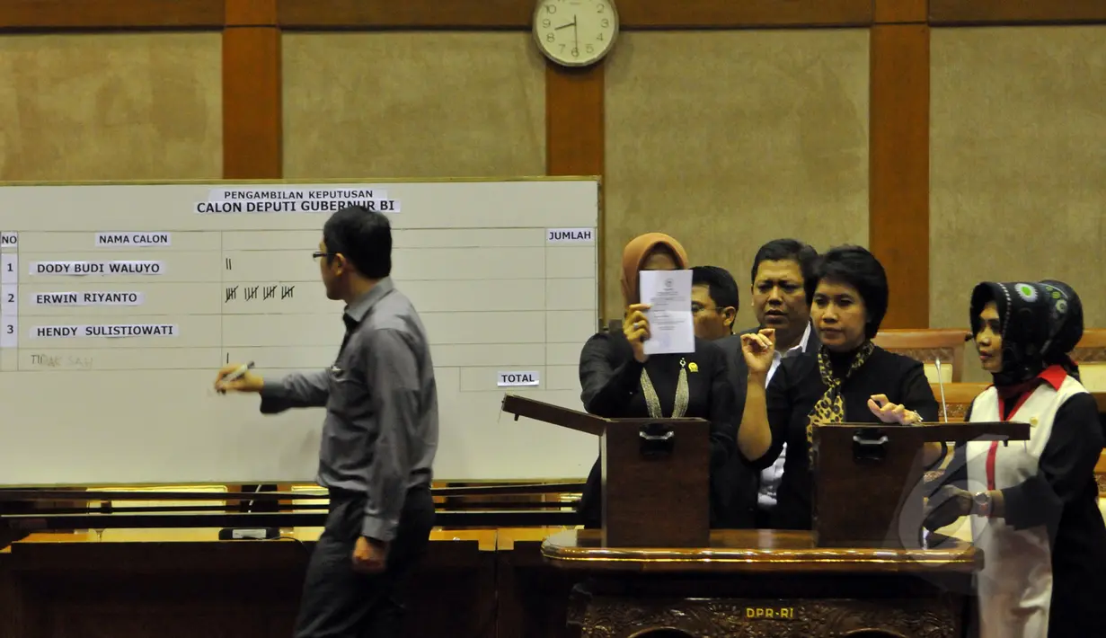 Pengambilan Keputusan Calon Deputi Gubernur B.I - Foto Liputan6.com