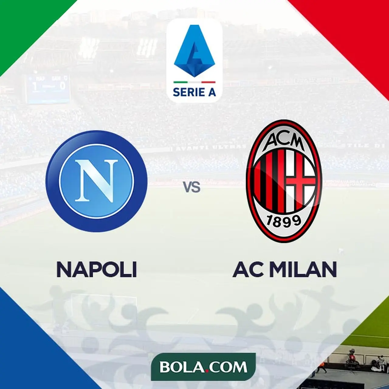 Link Live Streaming Serie A Napoli vs AC Milan, Mau Mulai di Vidio - Bola Liputan6.com