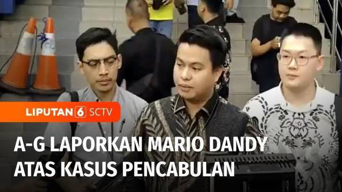 VIDEO: AG Laporkan Sang Kekasih Mario Dandy atas Dugaan Pencabulan - TV Liputan6.com