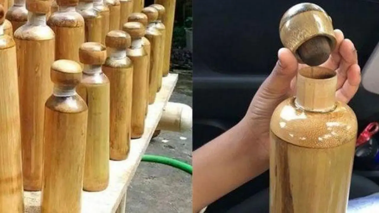 Kurangi Penggunaan Plastik, Pria Ini Bikin Botol dari Bambu - Hot ...