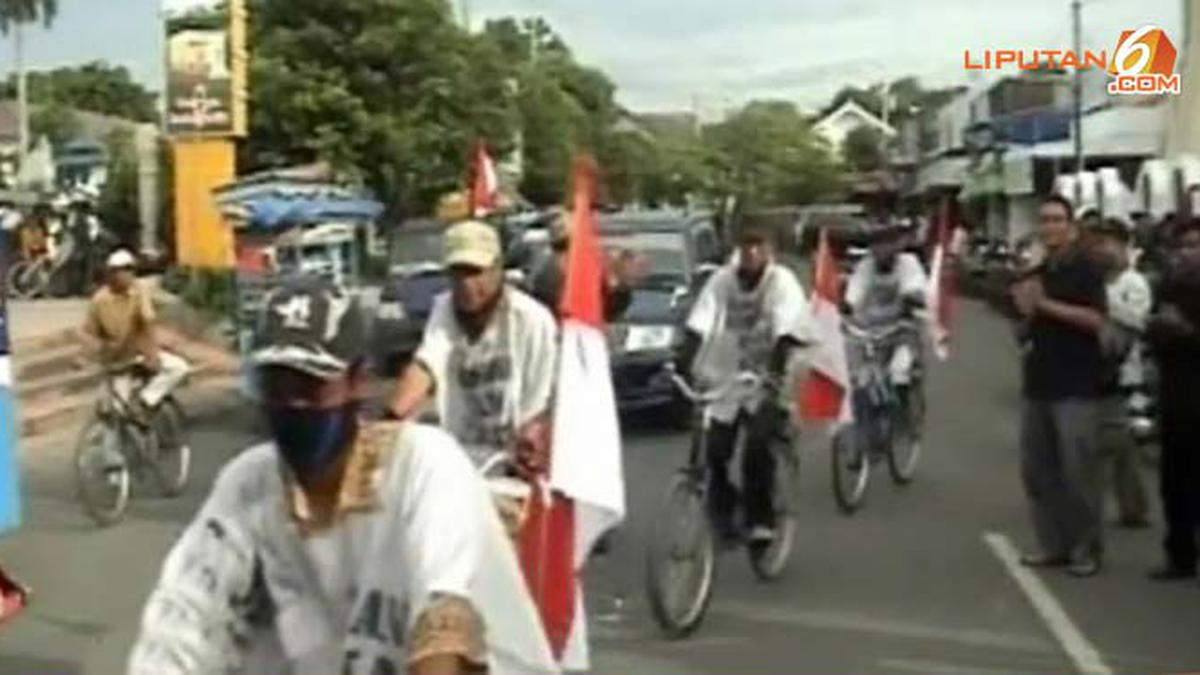 [VIDEO] Bersepeda ke Jakarta, Warga Syiah Sampang Tagih Janji SBY