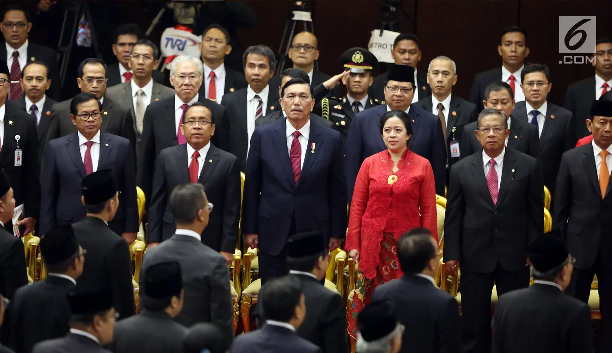 PHOTO: Lihat Gaya Busana Menteri hingga Pejabat Hadiri Sidang Tahunan ...