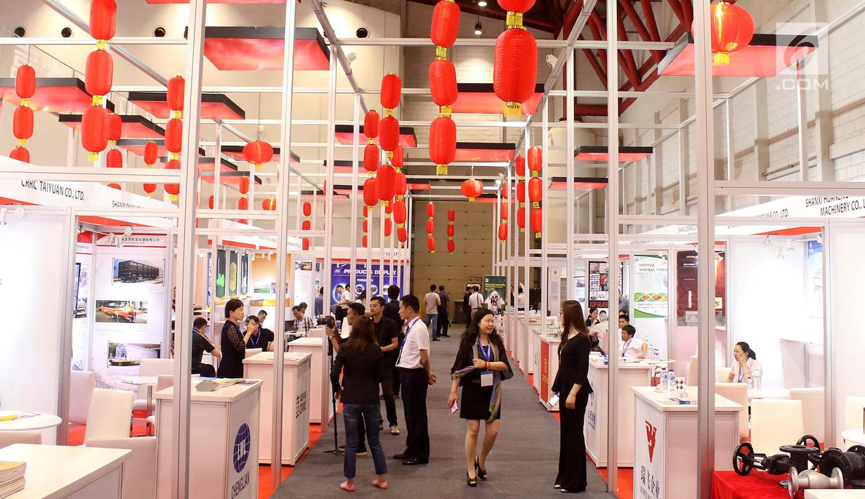 Pameran Industrial Machinery Electronic Show 2017 - Foto Liputan6.com