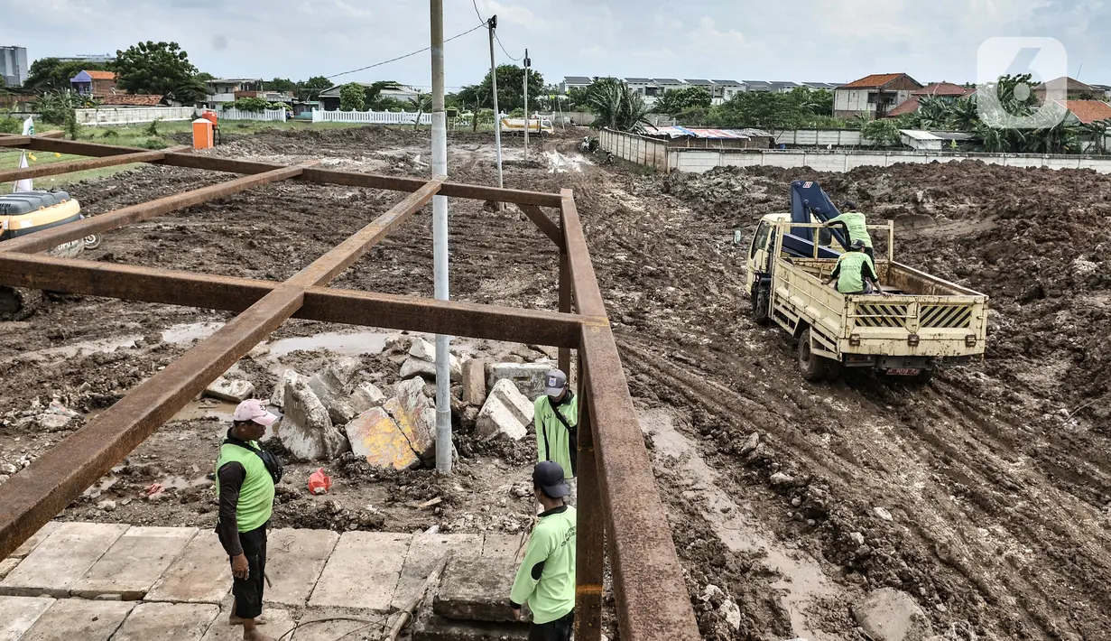 FOTO: Melihat Progres TPU Rorotan - Foto Liputan6.com