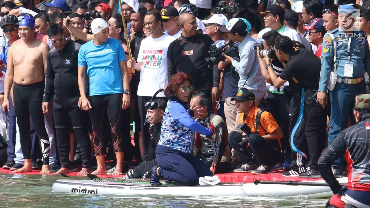Menteri Susi Tangkap 633 Kapal Pencuri Ikan, 488 Ditenggelamkan