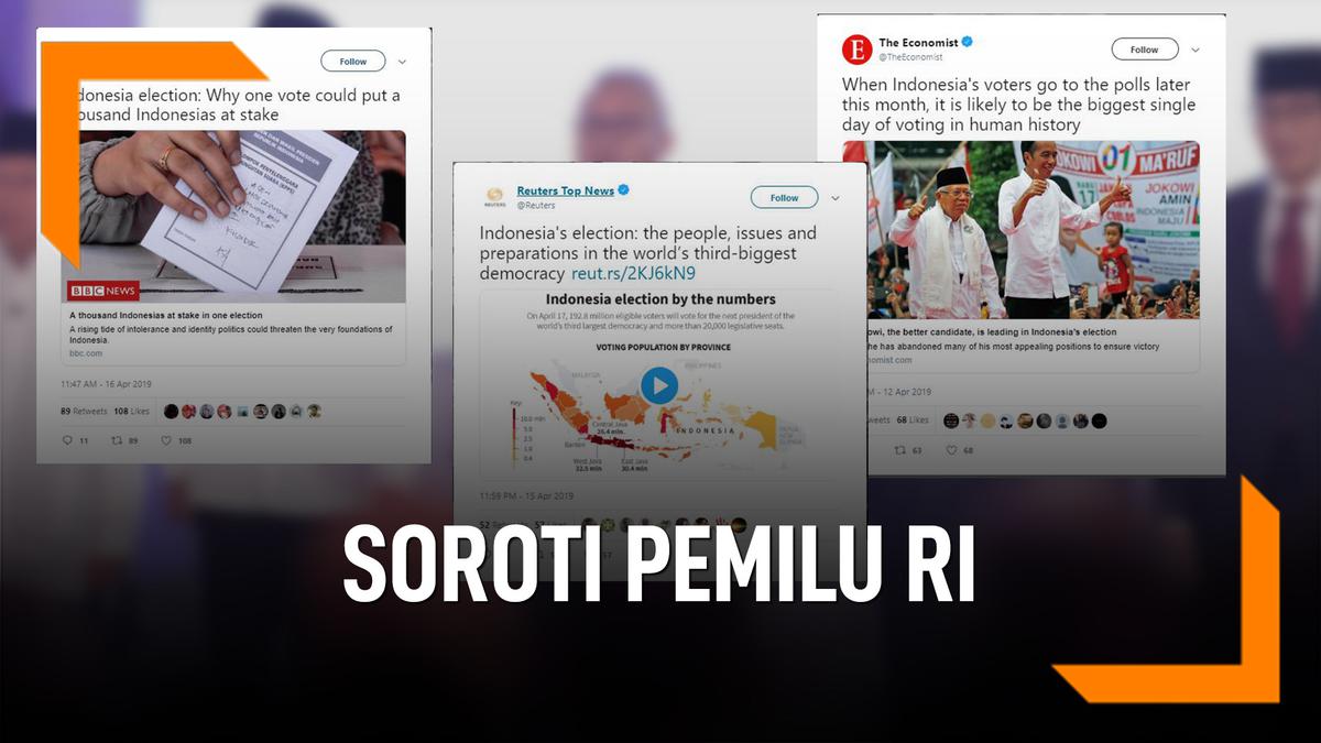 VIDEO: Media Internasional Soroti Pemilu RI, Ini Yang Dibahas - Hot ...