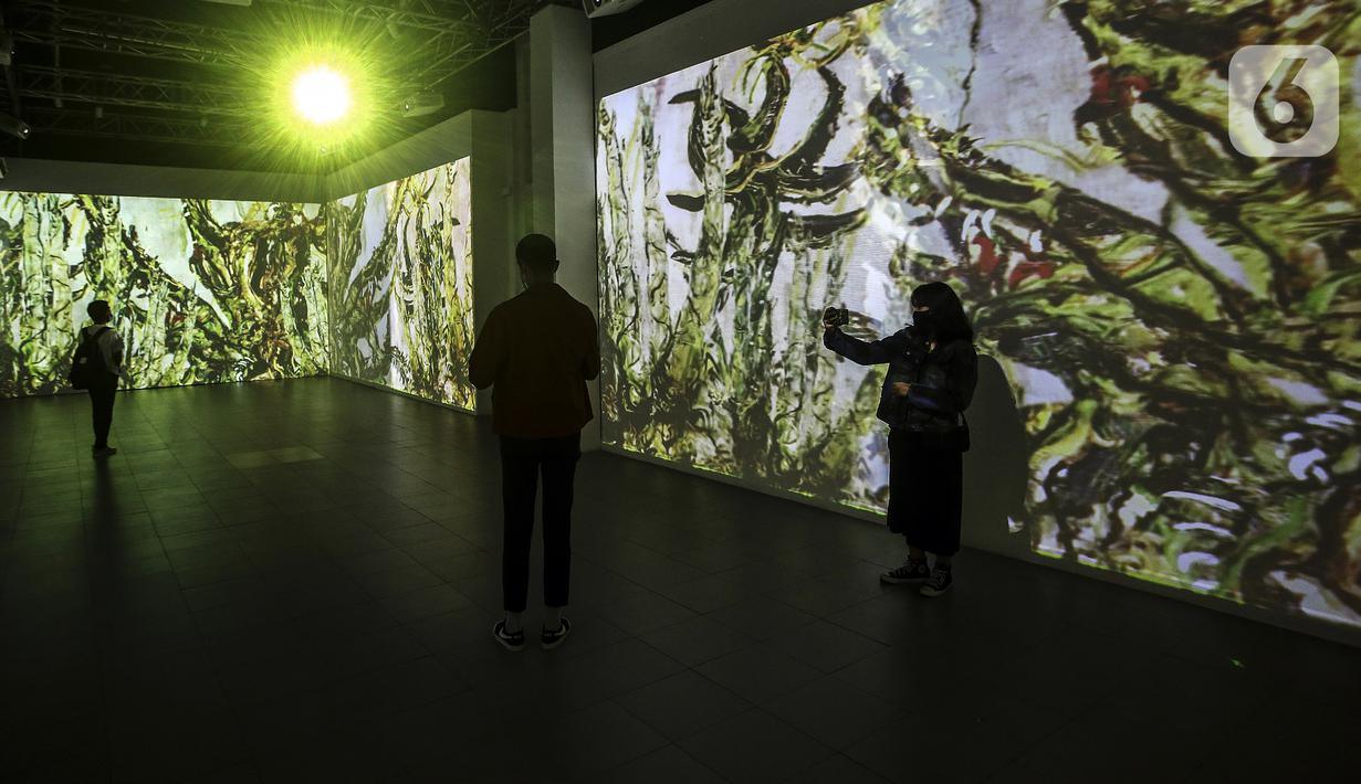 FOTO: Mengunjungi Pameran Proyeksi Video Mapping di Galeri Nasional ...