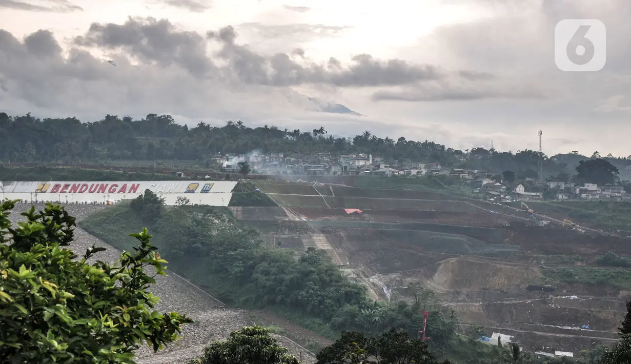 Proyek Bendungan Ciawi Akan Diresmikan Presiden Jokowi - Foto Liputan6.com