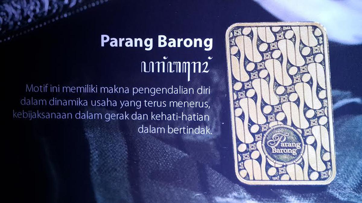 Ini Daftar Harga Emas Batangan Antam Motif Batik