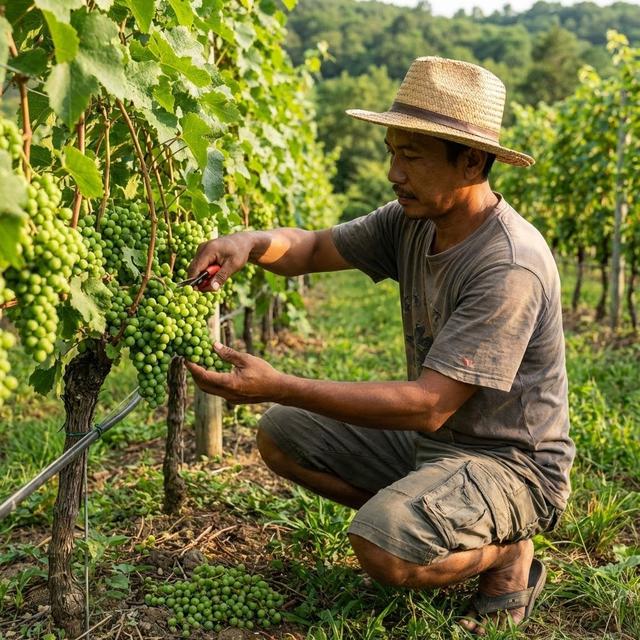 10 Tips Anggur Berbuah Besar dan Lebat, Panen Melimpah Bagi Pemula