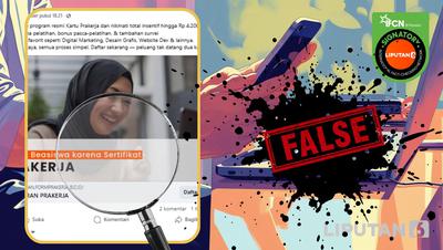Cek Fakta: Tidak Benar Ini Link Pendaftaran Program Prakerja 2026