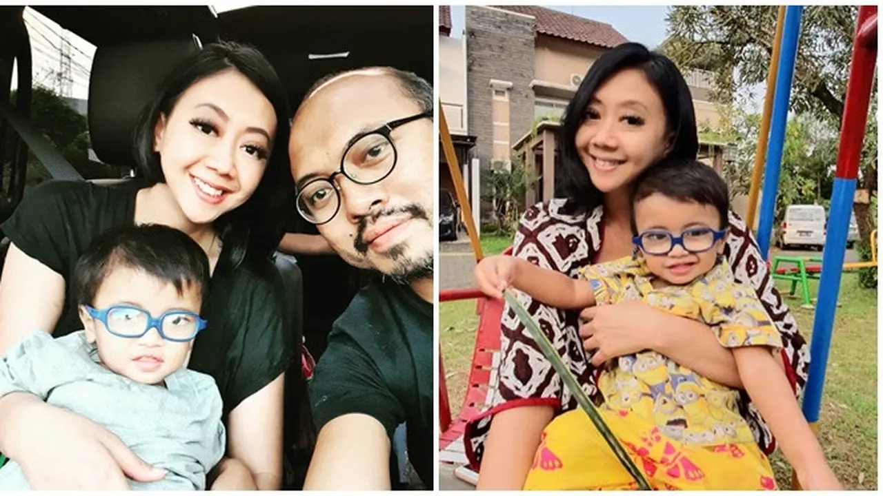 7 Momen Kebersamaan Asri Welas dan Anaknya yang Akan Jalani Operasi Mata - Hot Liputan6.com