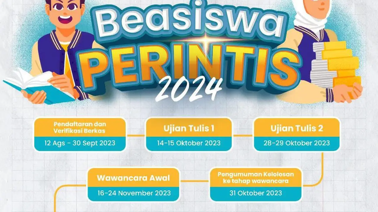Beasiswa Perintis 2024 Dibuka untuk Pelajar SMA Sederajat, Cek Syarat ...