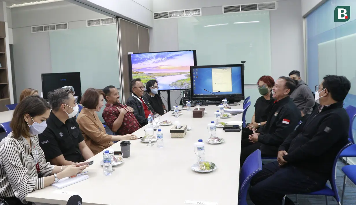 Foto: Kunjungi SCTV Tower, Mochamad Iriawan Beberkan Kelanjutan Liga 1 ...