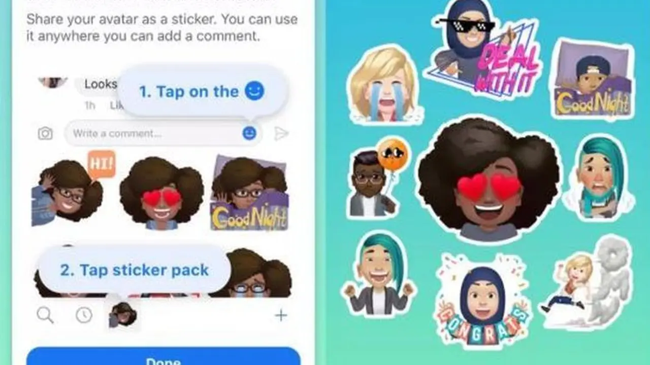 Facebook Luncurkan Avatar, Mirip Bitmoji dan AR Emoji - Tekno Liputan6.com