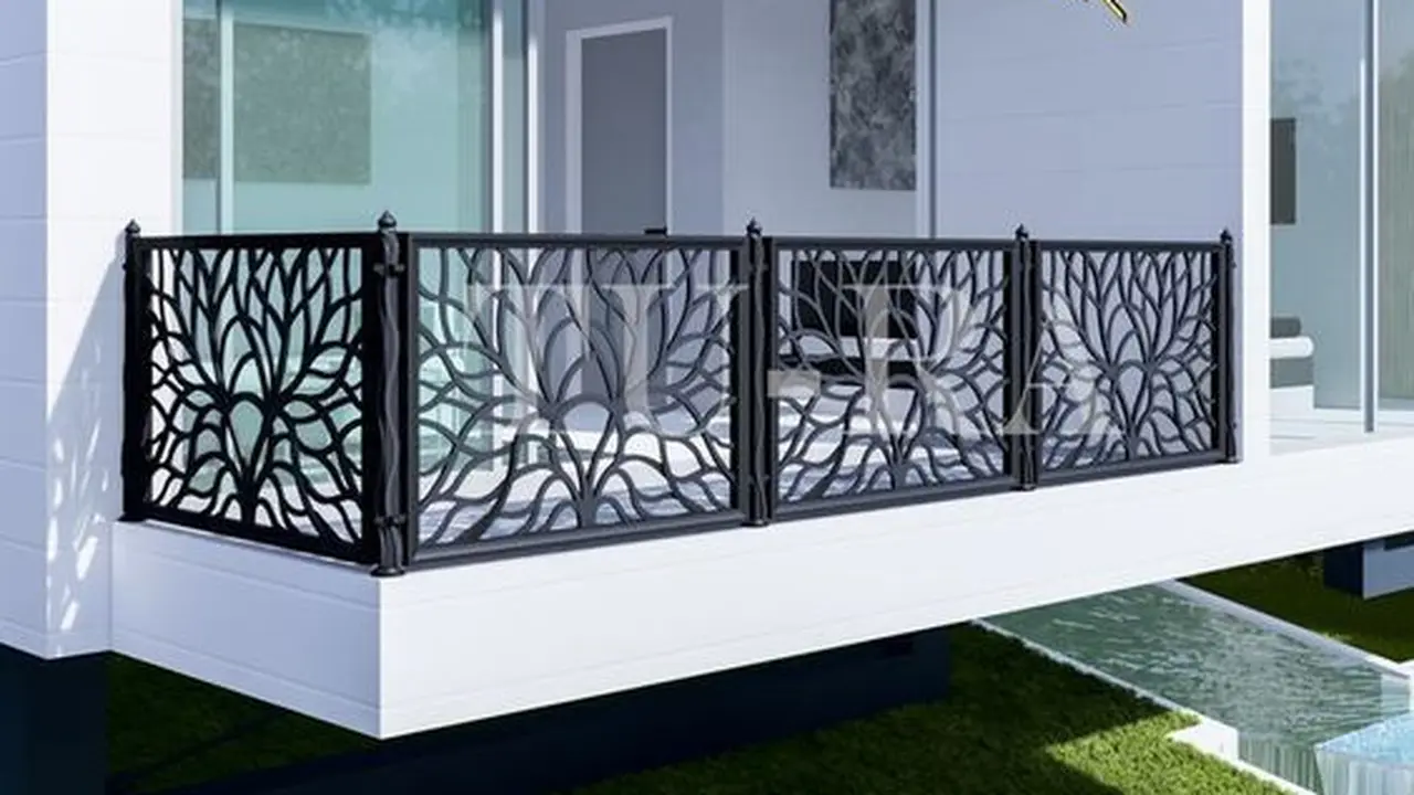 5 Model Pagar Balkon Minimalis dan Elegan, Bentuk Terbaru yang Modern ...